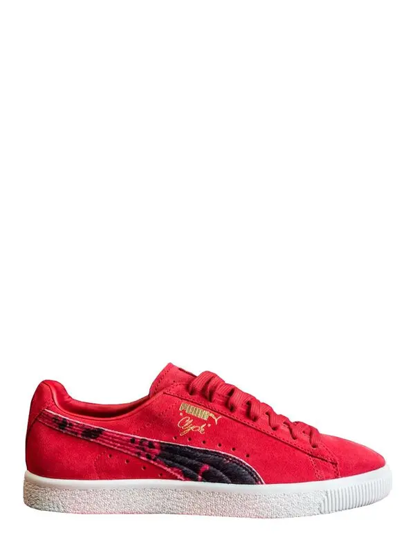 PUMA Clyde Packer Sneakers - High Risk Red/whisper White