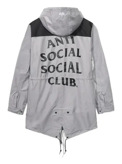 ANTI SOCIAL SOCIAL CLUB Alpha Jacketin - Grey/black