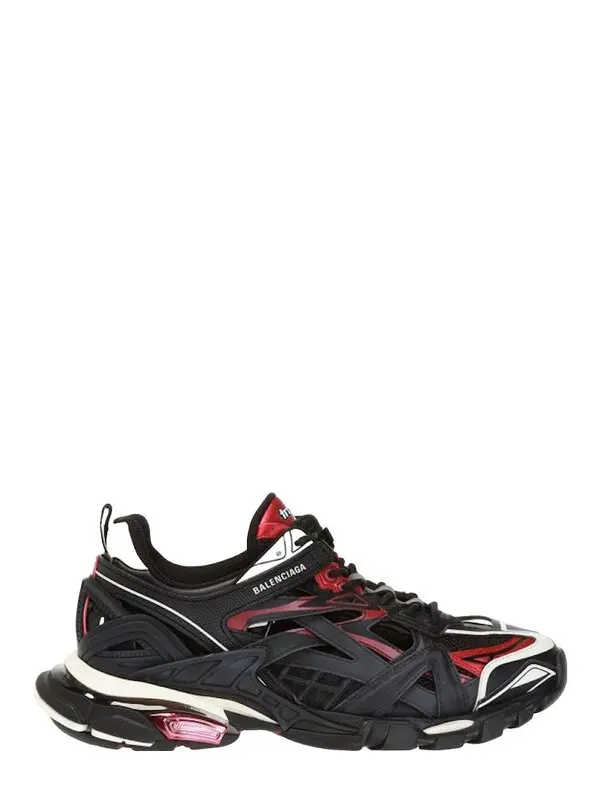 Balenciaga Track 2in Sneakers - Black/burgundy
