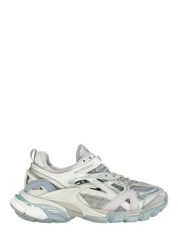 Balenciaga Track.2 Pastel Sneakers - White/pink/blue