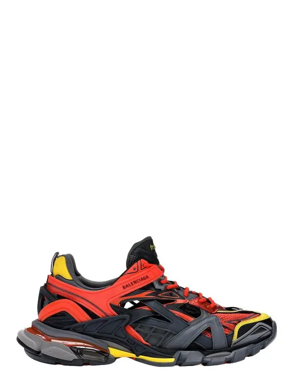 Balenciaga Track.2in Sneakers - Orange/yellow