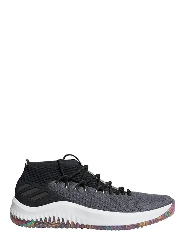 Adidas Dame 4 Tribal Sneakers - Core Black/cloud White/grey Five