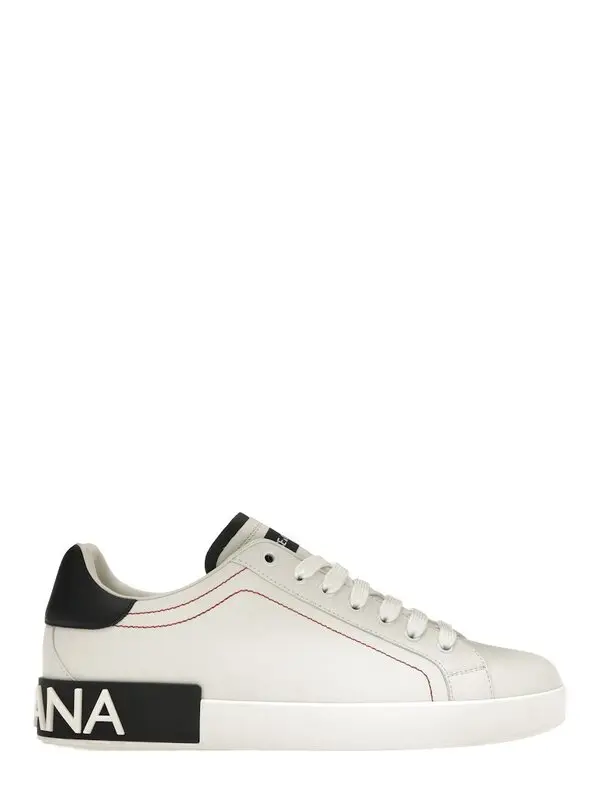 Dolce & Gabbana Portofino Sneakers - White/black