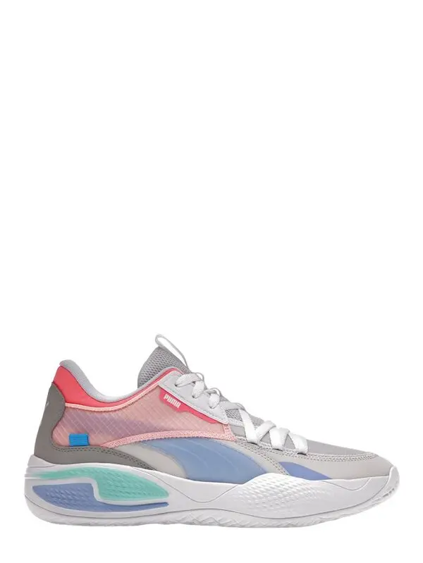 PUMA Court Rider Twofoldin Sneakers - Nimbus Cloud/elektro Purple