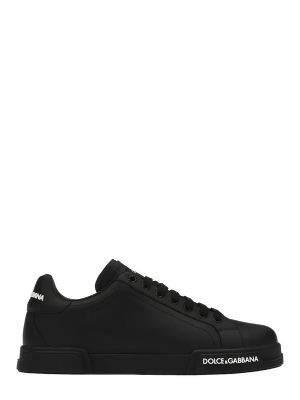 Dolce & Gabbana Portofino Classicin Sneakers - Black/white