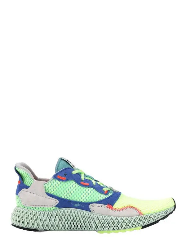 Adidas Zx 4000 4d Sneakers - Hi/res Yellow/linen Green
