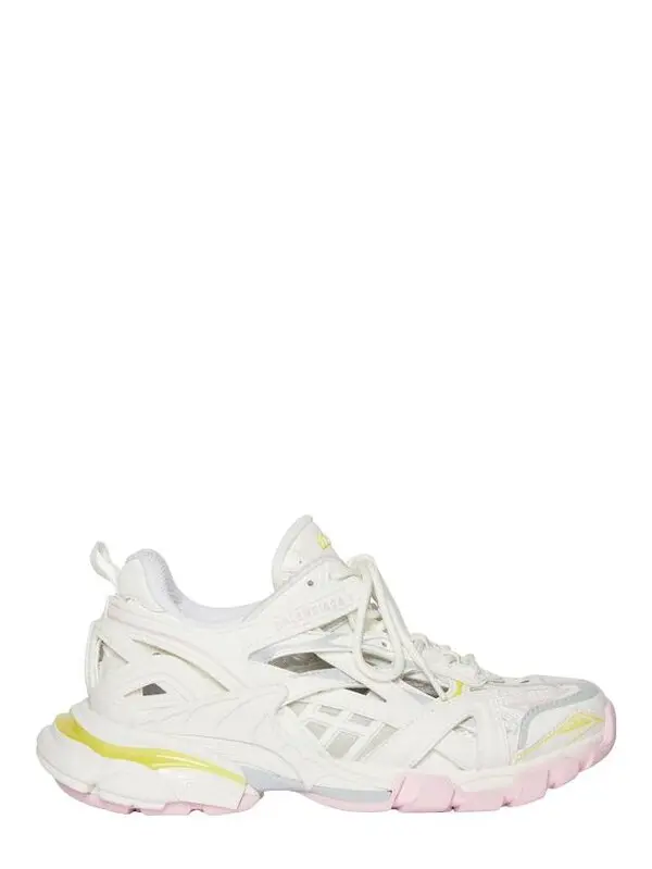 Balenciaga Track.2 Sneakers - White/pink/yellow