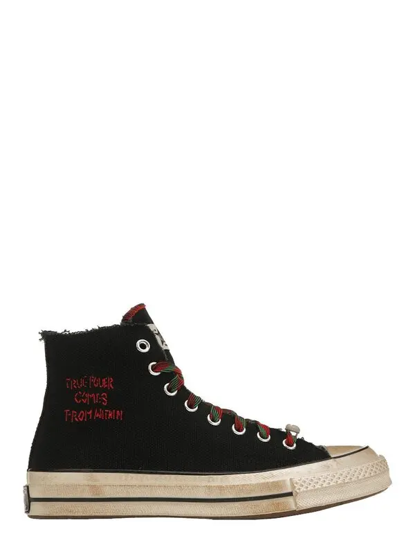CONVERSE Chuck Taylor All Star 70 Hi Barriers Worldwide - Black/fiery Red/egret