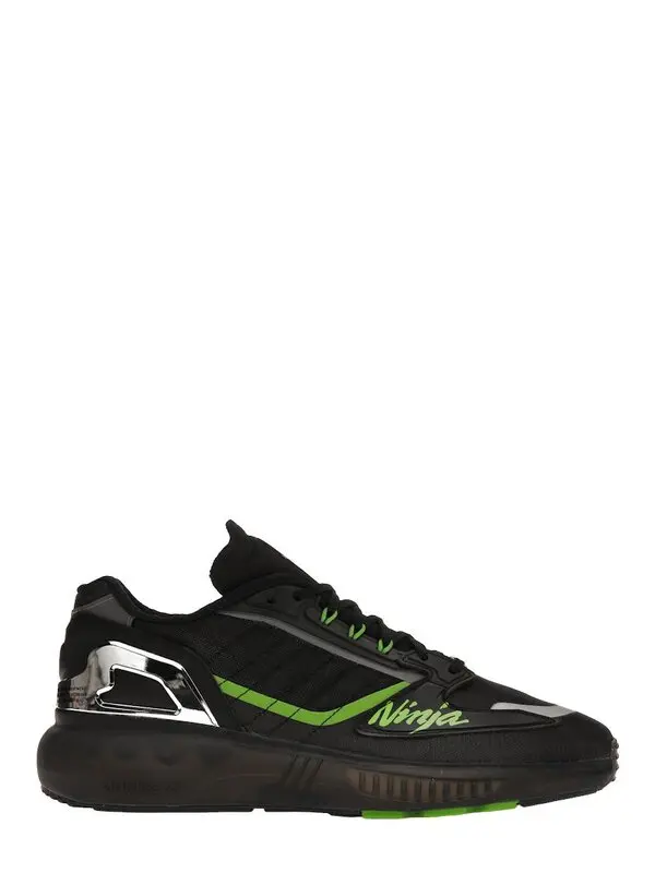 Adidas Zx 5k Boost Kawasaki Ninja - Black/green/metallic Silver