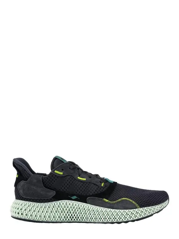 Adidas Zx 4000 4d Sneakers - Carbon/semi Solar Yellow