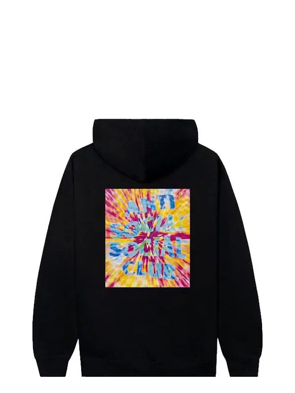 ANTI SOCIAL SOCIAL CLUB What A Trip No Vacation Hoodie - Black