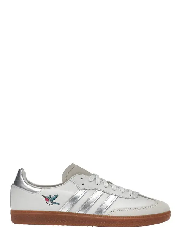 Adidas Samba Og Notting Hill Carnival Sneakers - Crystal White/aluminium/bright Red