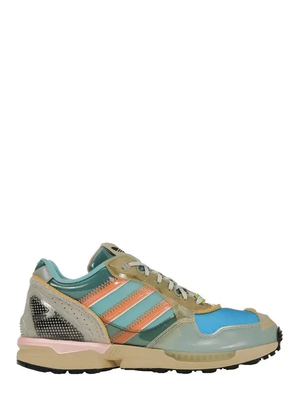 Adidas Zx 6000 Inside Out Sneakers - Bright Cyan/chalk Coral