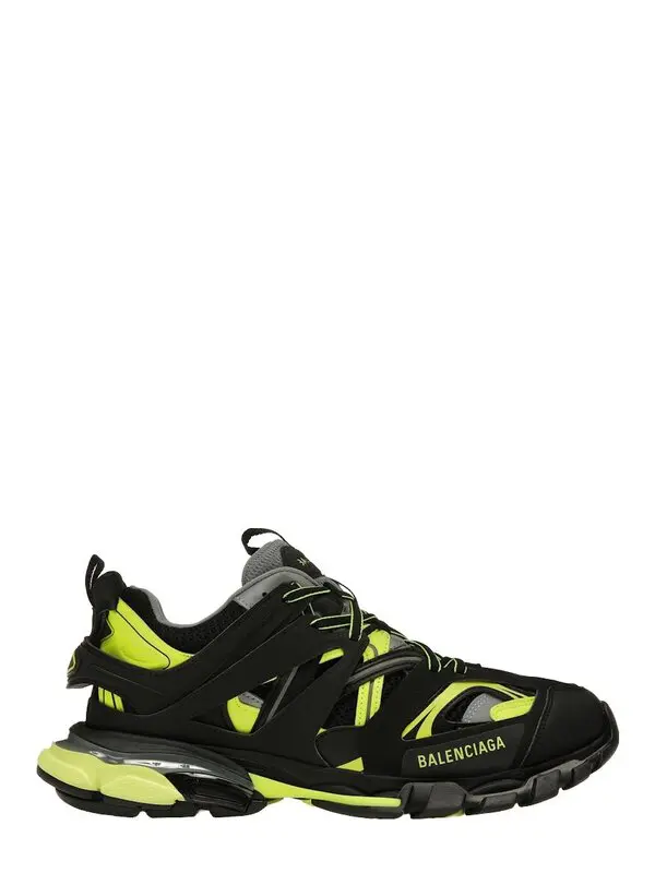 Balenciaga Track Sneakers - Black/neon Yellow/grey