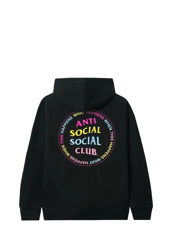 ANTI SOCIAL SOCIAL CLUB What Happened Hoodie - Black