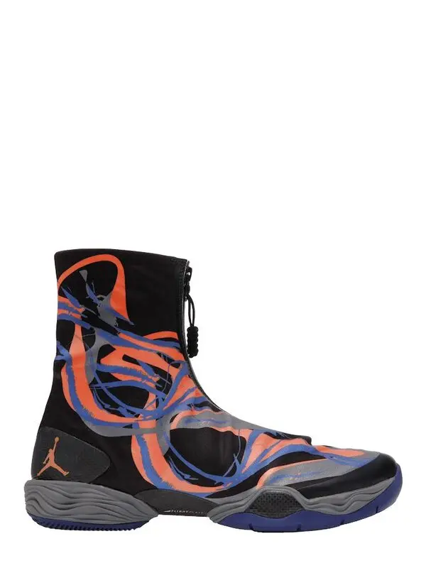 JORDAN Xx8 High-top Sneakers - Black/bright Citrus/cool Grey