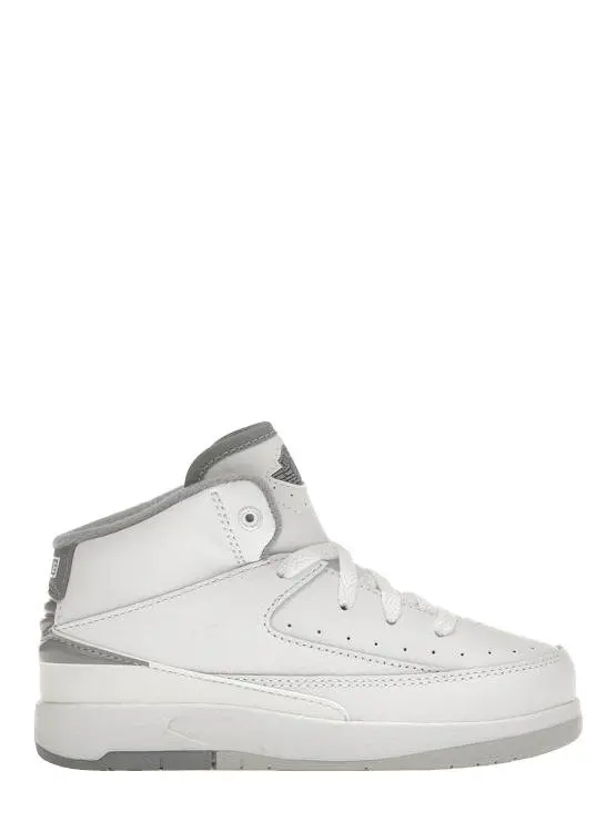 JORDAN 2 Retro Sneakers - White/cement Grey/sail
