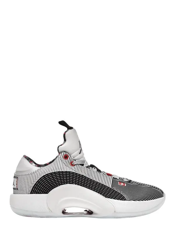 JORDAN 35 Low Quai 54 Sneakers - White/black/red