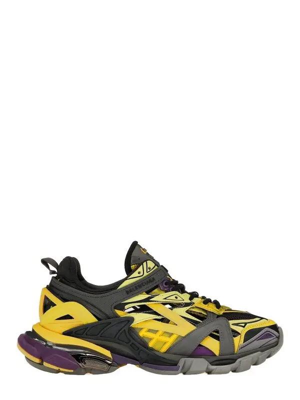Balenciaga Track.2 Sneakers - Yellow/purple