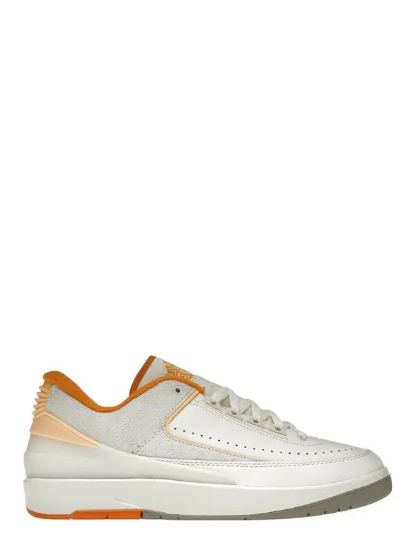 JORDAN 2 Retro Low Craft Sneakers - Sail/melon Tint/light Curry