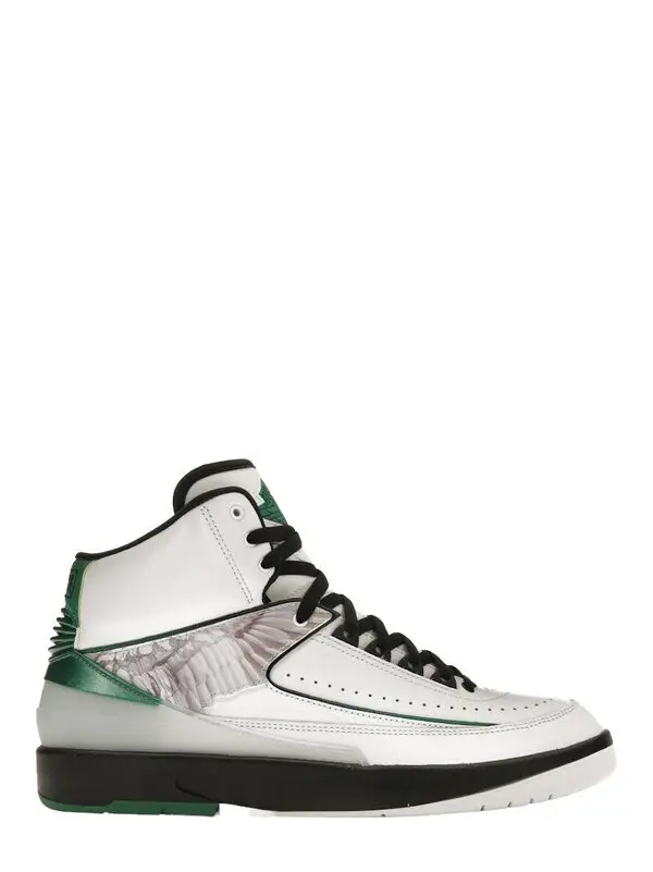 JORDAN 2 Retro H Wings - White/malachite/black