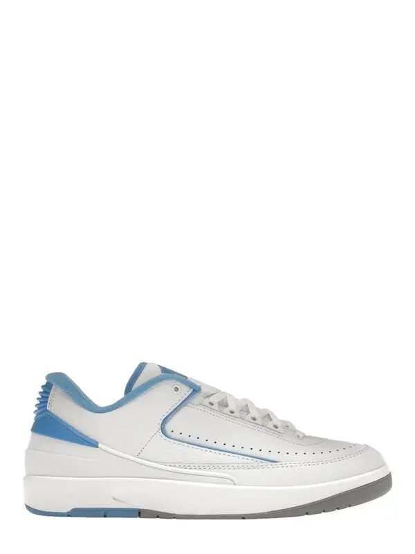 JORDAN 2 Retro Low Unc - White/university Blue/cement Grey