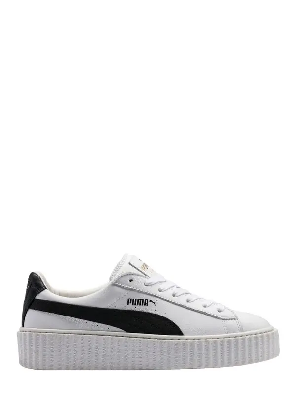 PUMA Leather Creeper Sneakers - Puma White/puma Black