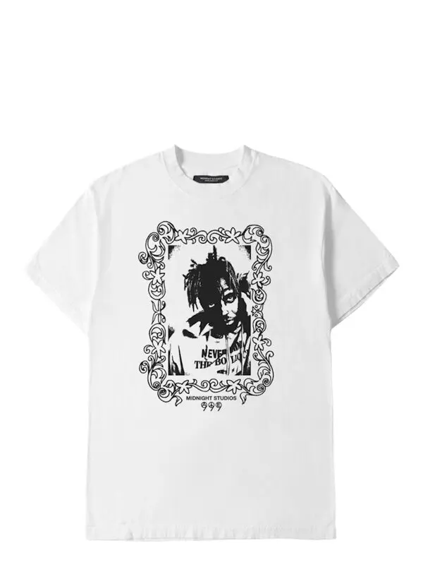 JUICE WRLD X Midnight Studios Silhouette Tee Shirt - White