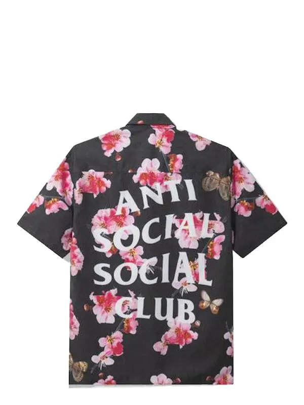ANTI SOCIAL SOCIAL CLUB Woody Button Up - Black