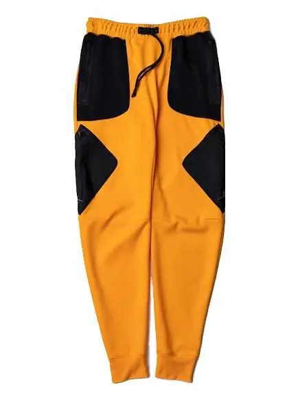 JORDAN X Zion X Naruto Pants - Orange Peel/black