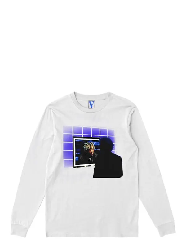 JUICE WRLD X Xo X Vlone Reflect Longsleeve Tee Shirt - White