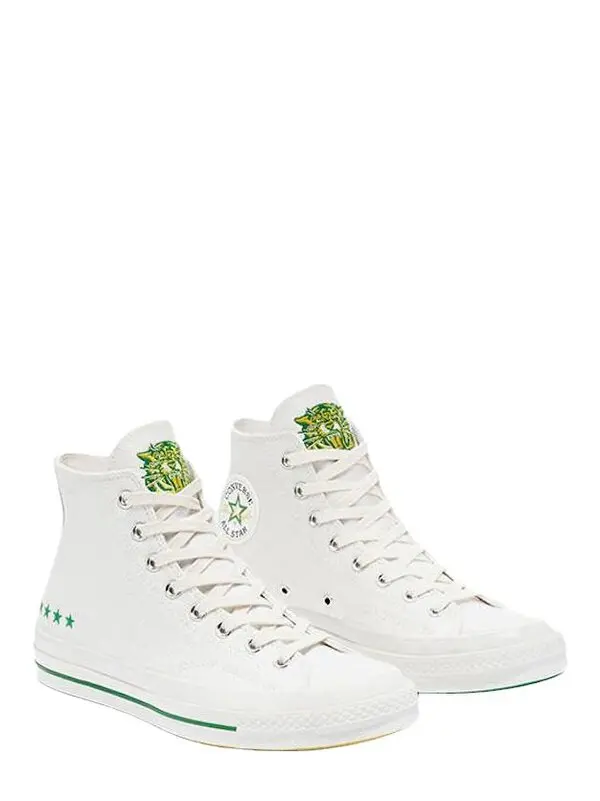 CONVERSE Chuck Taylor All Star 70 Hi Breaking Down Barriers - Vintage White/green/amarillo