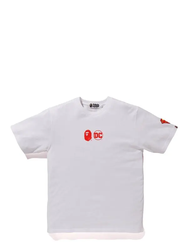 A BATHING APE X Dc Tee Shirt - White/red