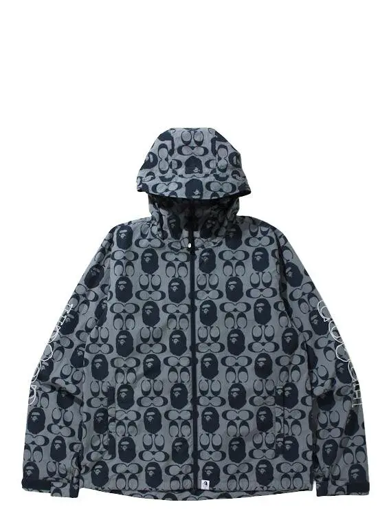 BAPE Windbreaker - Navy Blue