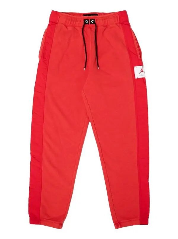 JORDAN X Union Nrg Aj Flight Pants - Red