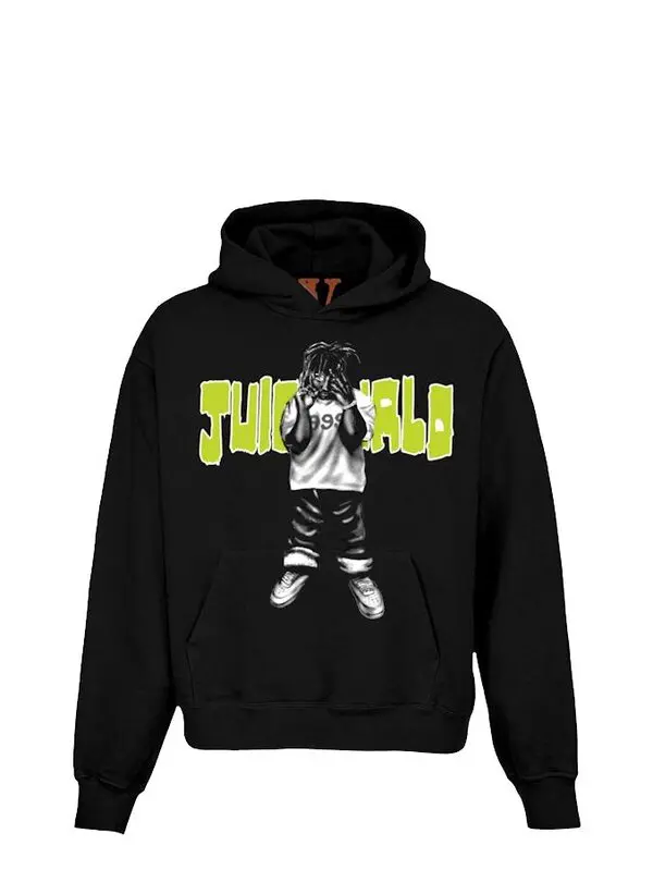 JUICE WRLD X Vlone Moty Hoodie - Black