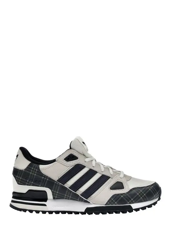 Adidas Zx 750 Plaid Sneakers - White Tint/legend Ink/shadow Navy Blue