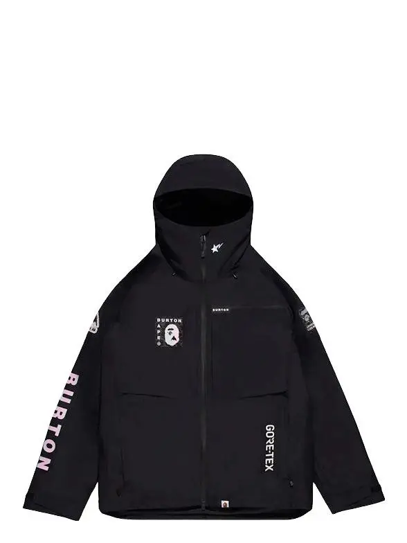 BAPE X Burton Goretex Pillowline Jacket - Black