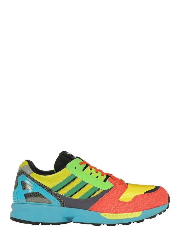 Adidas Zx 8000 Atmos Mash Up Sneakers - Red/yellow/green