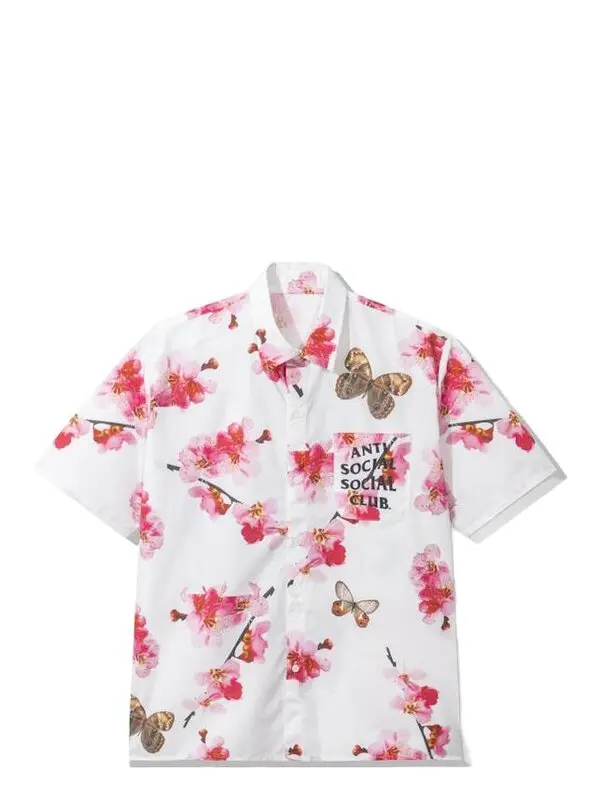 ANTI SOCIAL SOCIAL CLUB Woody Button Up - White
