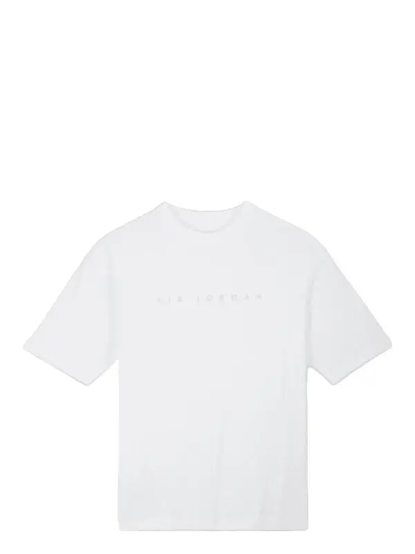 JORDAN X Union Mj Short Sleeve Tee Shirt - White/grey Haze