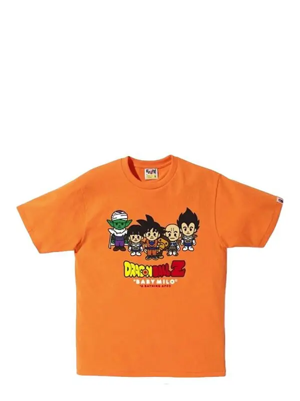 A BATHING APE X Dragon Ball Z Tee Shirt 6 - Orange