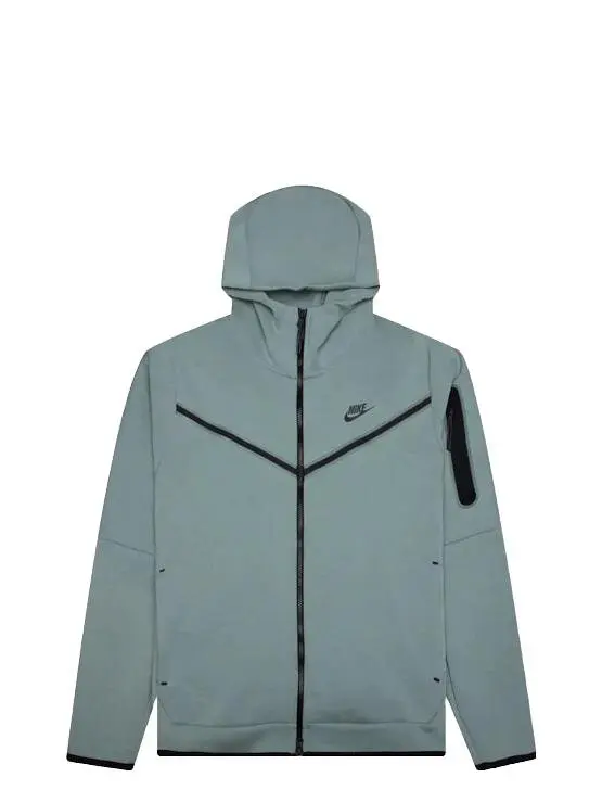 Nike Sportswear Tech Fleece Fullzip Hoodie - Mica Green/black
