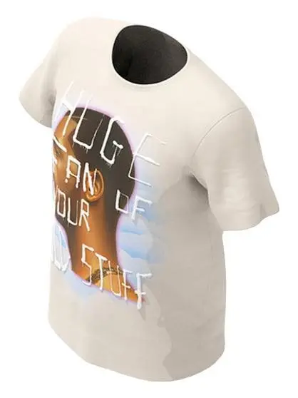 DRAKE Nwts Huge Fan T-shirt - White