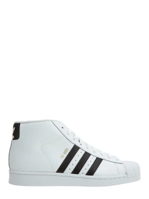 Adidas High Top Sneakers - White/black