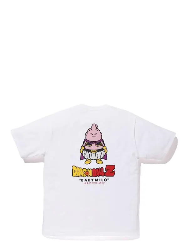 A BATHING APE X Dragon Ball Z Uub & Majin Buu Baby Milo Tee Shirt - White