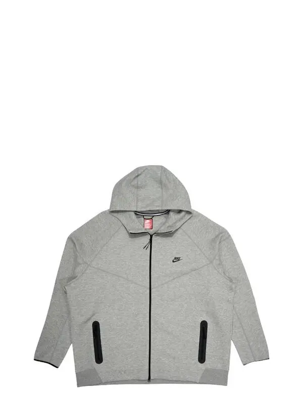 Nike Sportswear Tech Fleece Windrunner Fullzip Hoodie - Dark Grey Heather/black