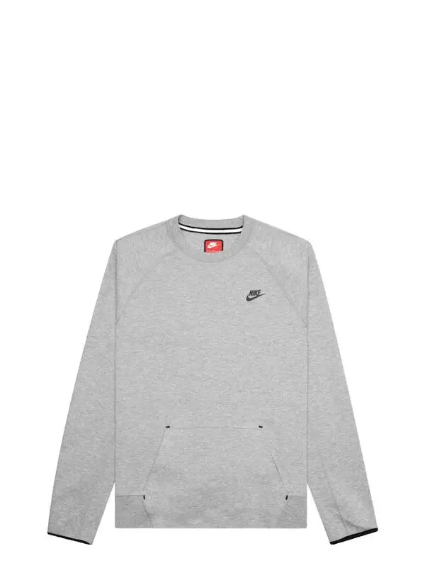 Nike Sportswear Tech Fleece Og Crewneck Sweatshirt - Dark Grey Heather/black