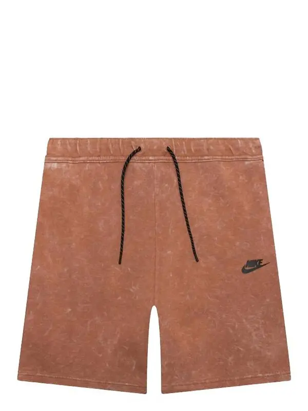 Nike Sportswear Tech Fleece Washed Shorts - Mineral Clay/black