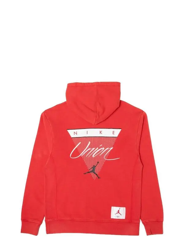 JORDAN X Union Nrg Vault Aj Flight Hoodie - Red